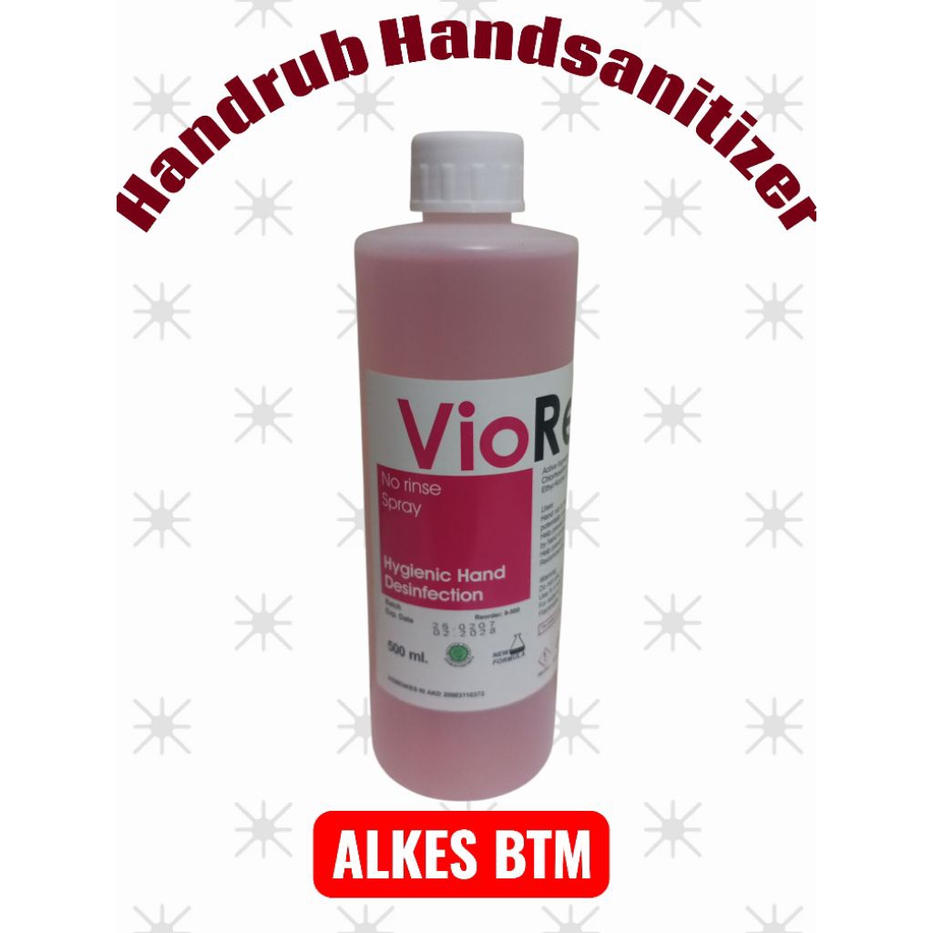 Jual VioRex No Rinse Antimicrobial Antiseptik , Hand Sanitizer ...