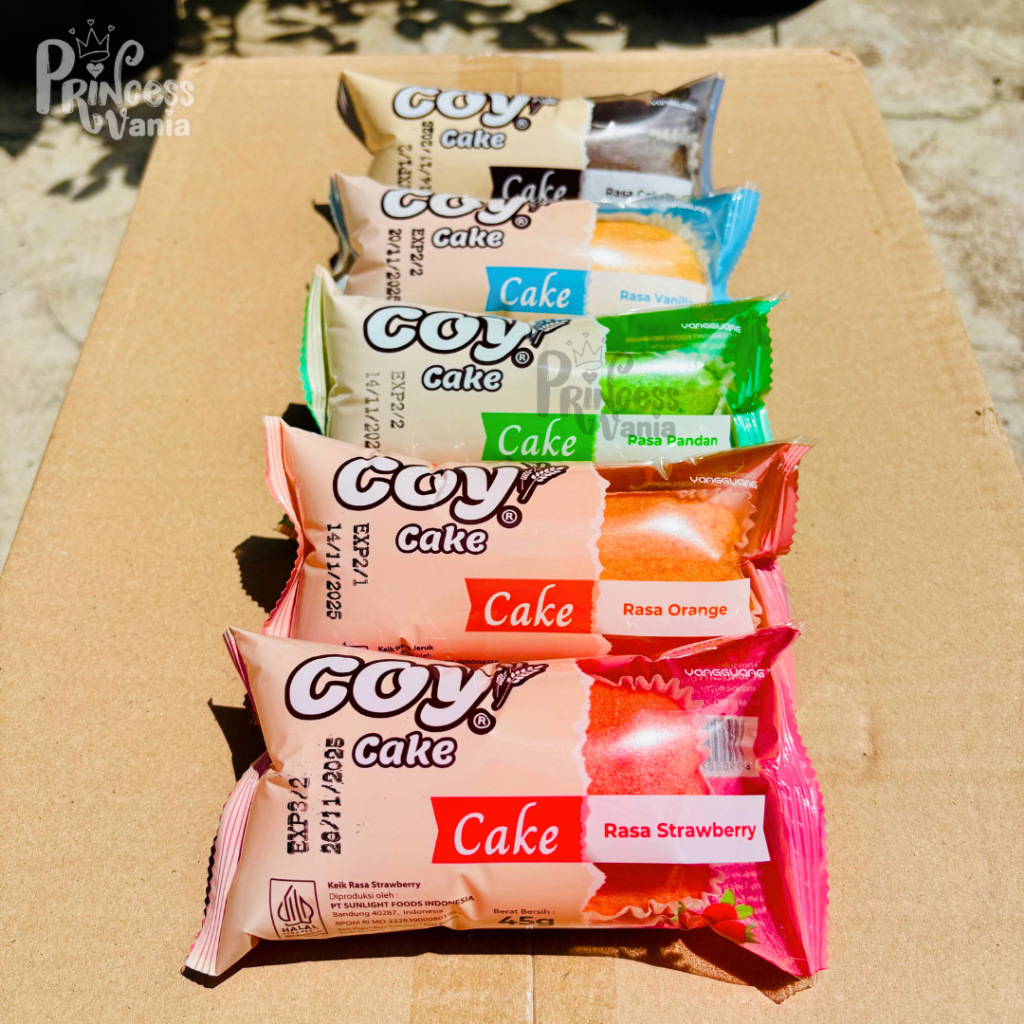 Jual COY CAKE SATUAN KEIK BOLU LEMBUT 45GR | Shopee Indonesia
