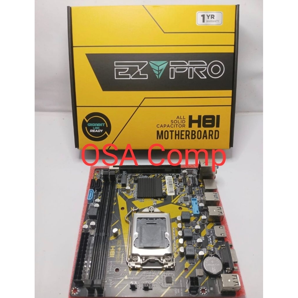 Jual Motherboard EZPRO H81 Socket 1150 Slot NVME | Shopee Indonesia
