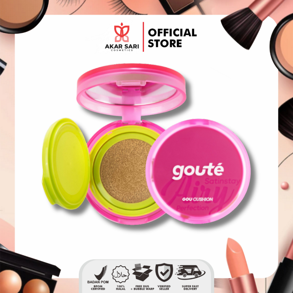 Jual GOUTE Goucushion SatinStay Airy Perfection - Cushion Ringan ...