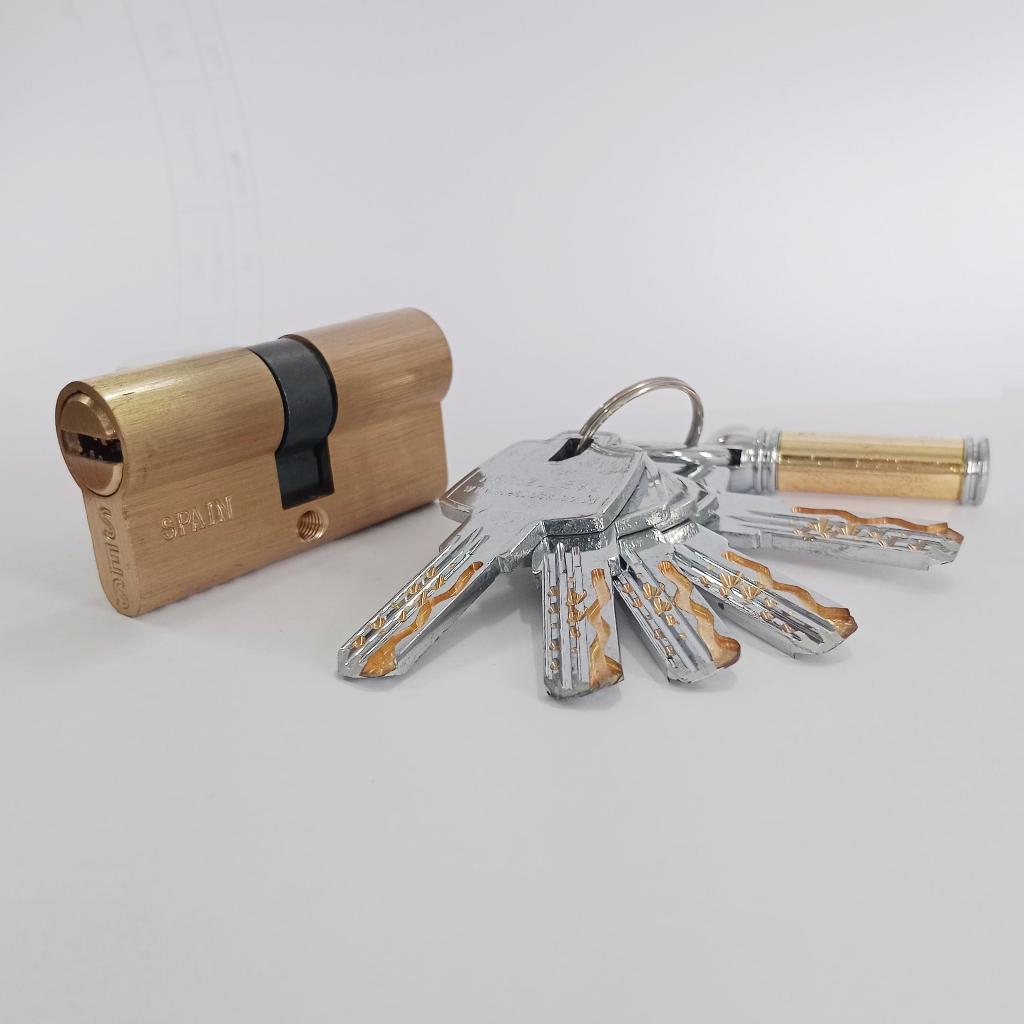 Jual Silinder Kunci - Cylinder SES VIP Komputer 70mm DK (Double Key) SB ...