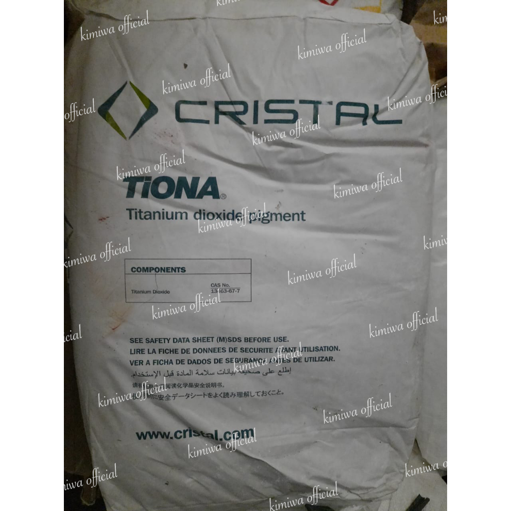 Jual Titanium Dioxide Tiona 595 / Titan Tiona / Pemutih - 1 Zak 25 Kg ...