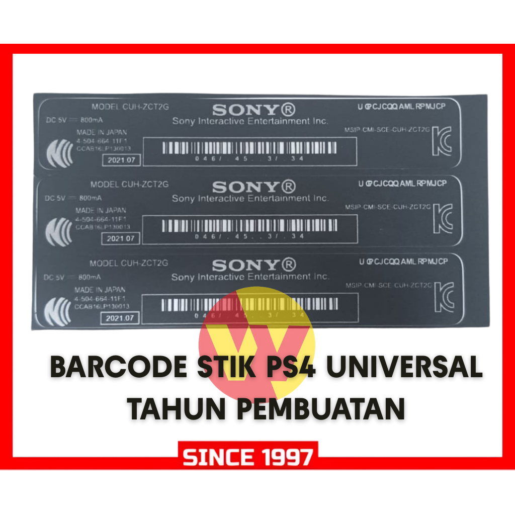 Jual Stiker Stik PS4+Tahun Pembuatan | Shopee Indonesia