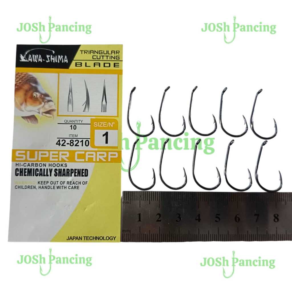 Jual Kail pancing laut AWA SHIMA 42-8210 Super Carp Triangular cutting ...