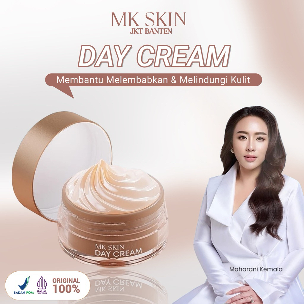 Jual [READY] MK SKIN DAY CREAM SPF 45 PA+++ NIACINAMIDE MENCERAHKAN ...