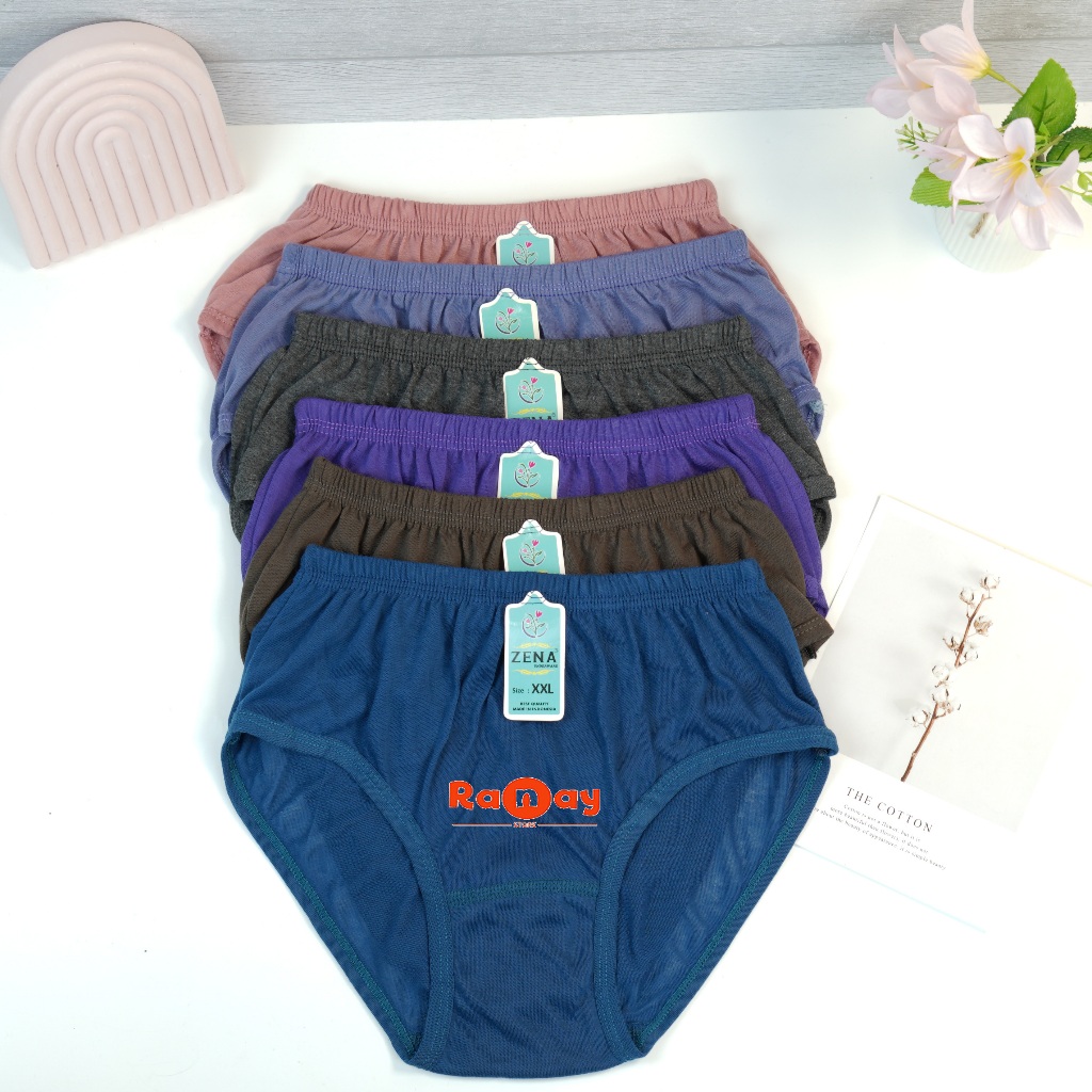 Jual CELANA DALAM WANITA 6 PCS KATUN LEMBUT NYAMAN | CELANA DALAM WANITA REMAJA DEWASA 6 PCS ...