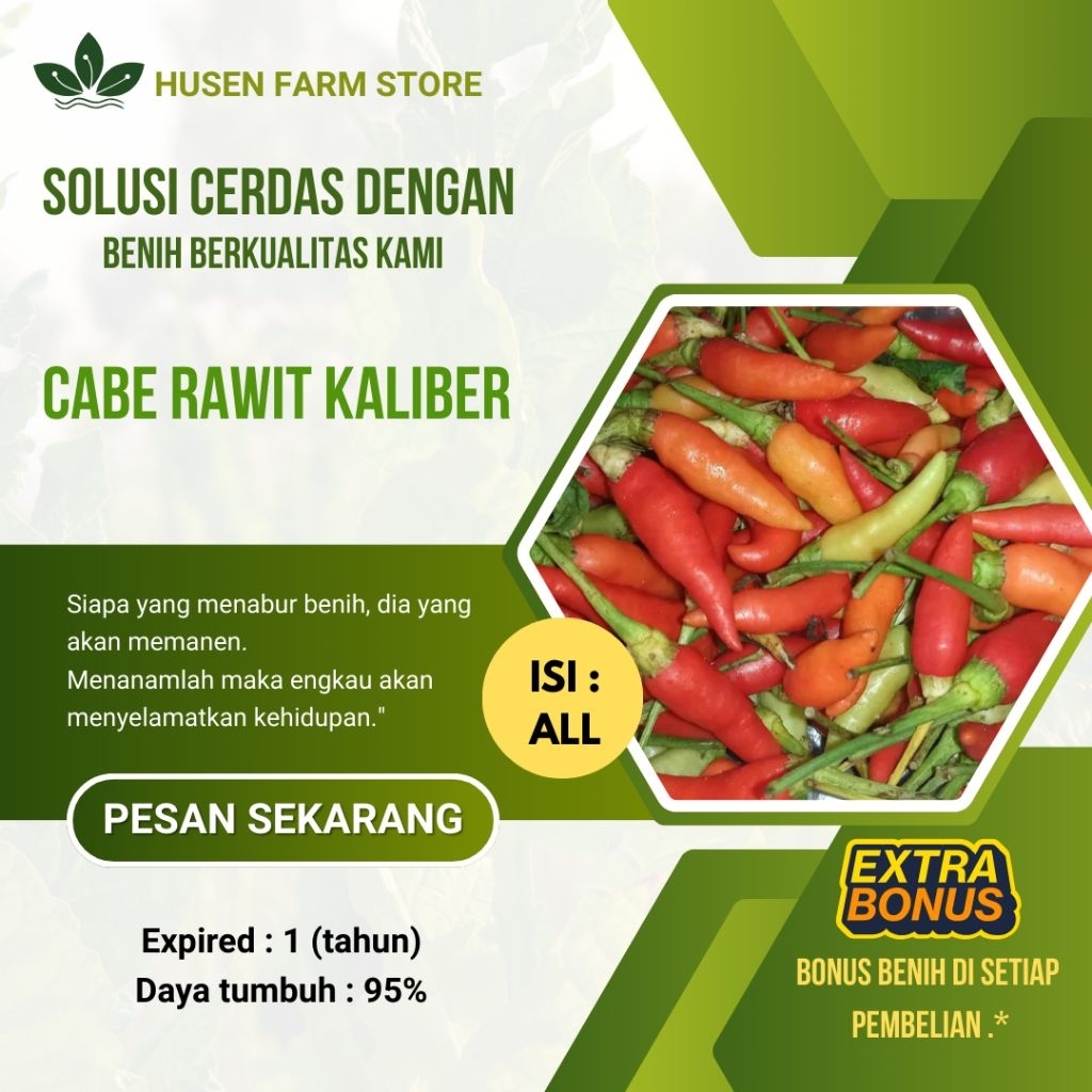 Jual paket biji benih cabe rawit kaliber lokal>banyak pilihan | Shopee ...