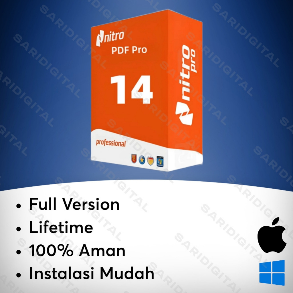 Jual Software Aplikasi Edit PDF | Nitro PDF Pro 14 Enterprise 2025 Full Version (WIN/MAC ...