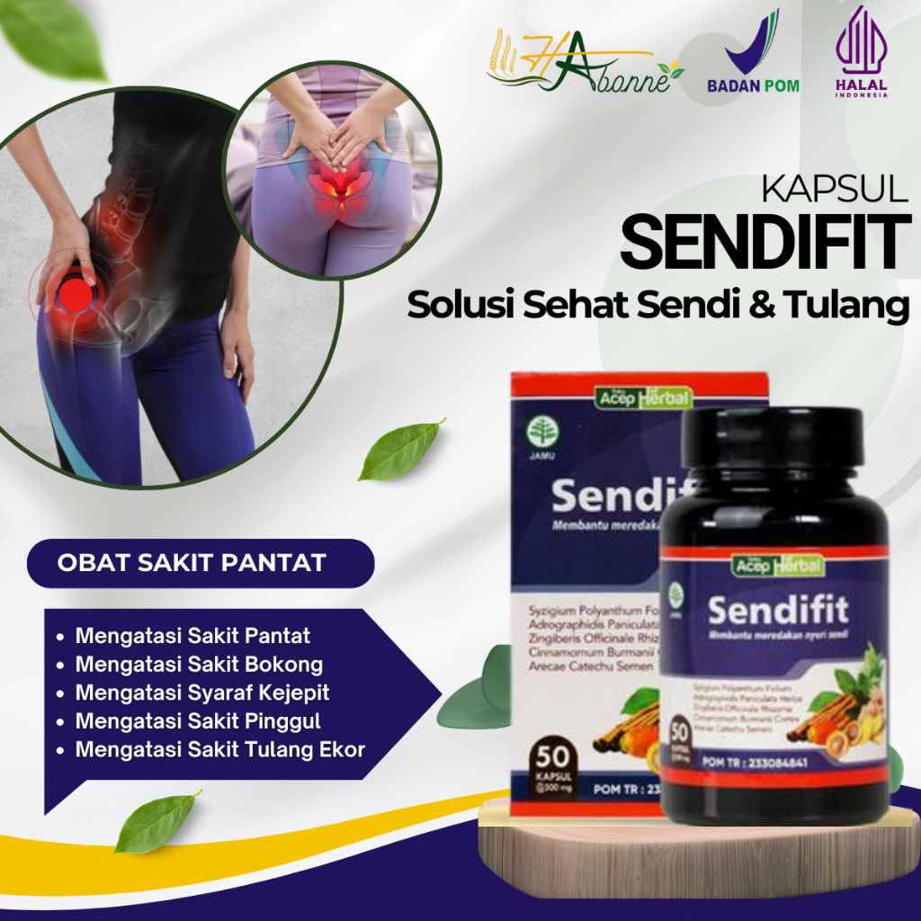 Jual HAbonne - Obat Sakit Pantat, Obat Sakit Bokong Sampai Kaki, Obat ...
