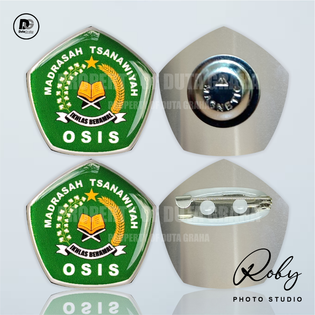 Jual [PIN RESIN] OSIS MTs MADRASAH TSANAWIYAH Pin Bros Aksesoris ...