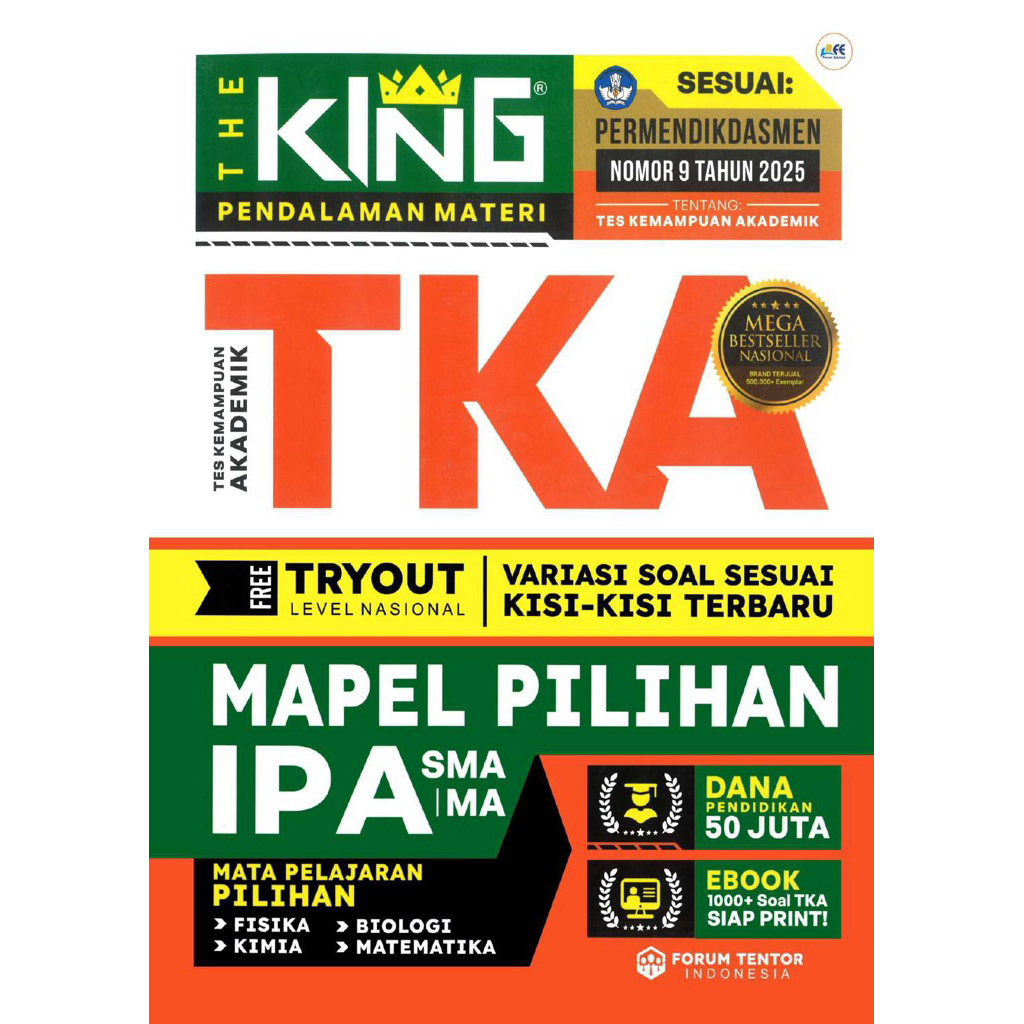 Jual THE KING TKA MAPEL PILIHAN IPA SMA/MA 2025 BEST SELLER | Shopee ...