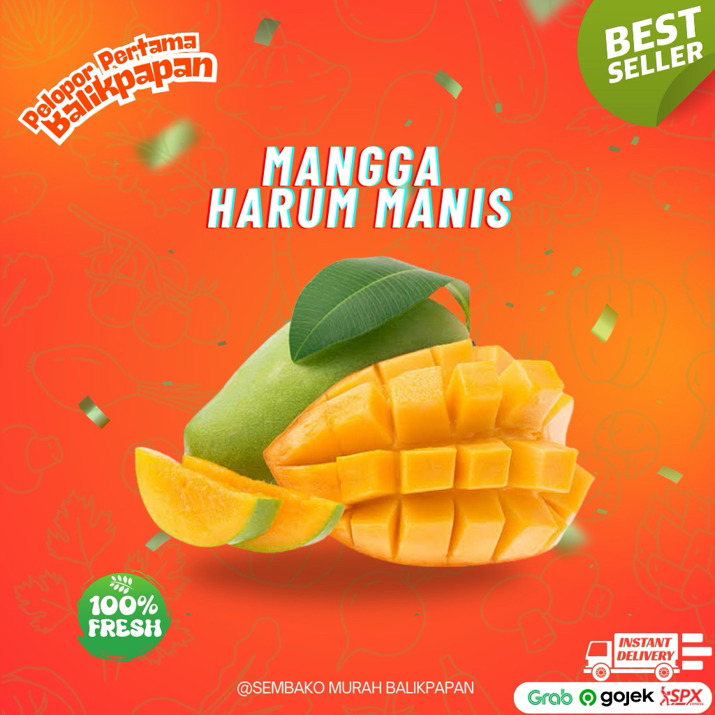 Jual Mangga Harum Manis 1 kg (naik) | Shopee Indonesia