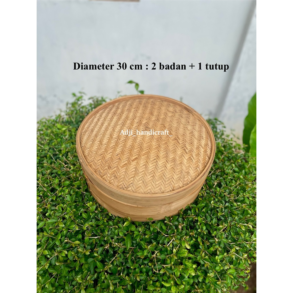 Jual Klakat Bambu Diameter 30cm | Dimsum Bambu | Tempat Kukusan ...