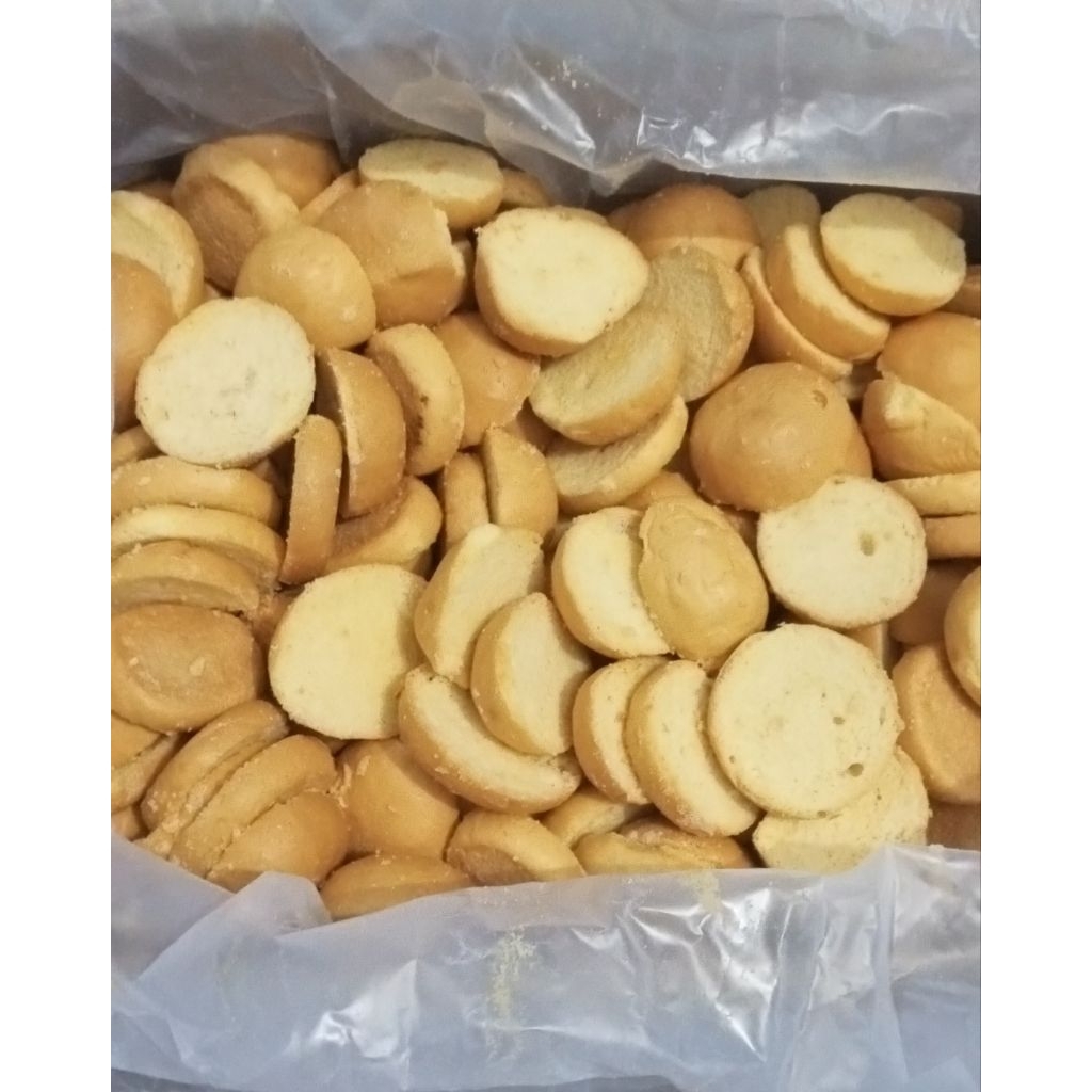 Jual Kue kering Bagelen 200 Gram / Roti Kering Bulat Mini Gurih Lezat ...