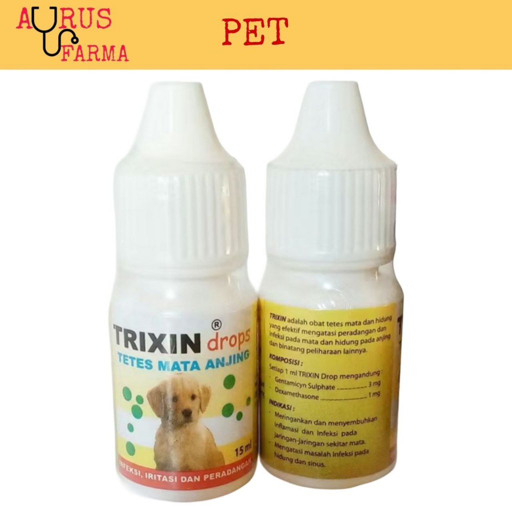 Jual TRIXIN DOG - Obat Tetes Mata Untuk Anjing | Shopee Indonesia