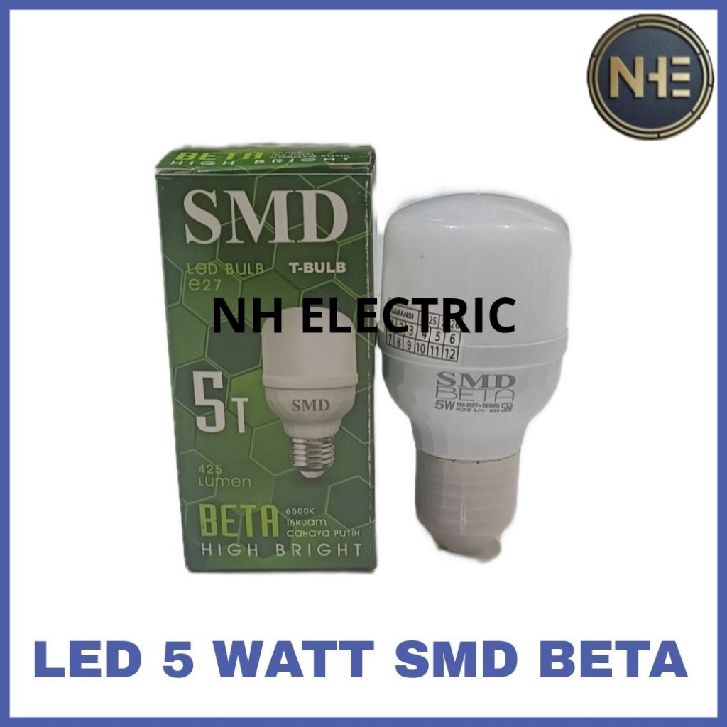 Jual Lampu Led Buld Capsul 5/10/15/20/30/40/50/60 Watt Putih Bohlam Smd ...