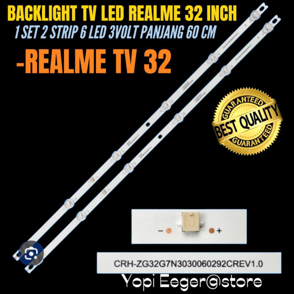Jual BACKLIGHT TV LED 32 INCH REALME TV 32 INCH | Shopee Indonesia