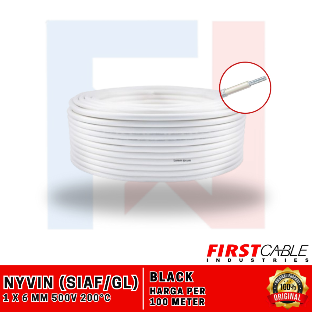 Jual KABEL NYVIN (SIAF/GL) / KABEL TAHAN PANAS / HEAT RESISTANCE CABLE ...