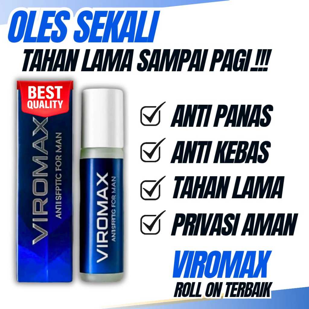 Jual VIROMAX OBAT KUAT ROLL ON BIKIN KUAT TAHAN LAMA TANPA KEBAS DAN ...