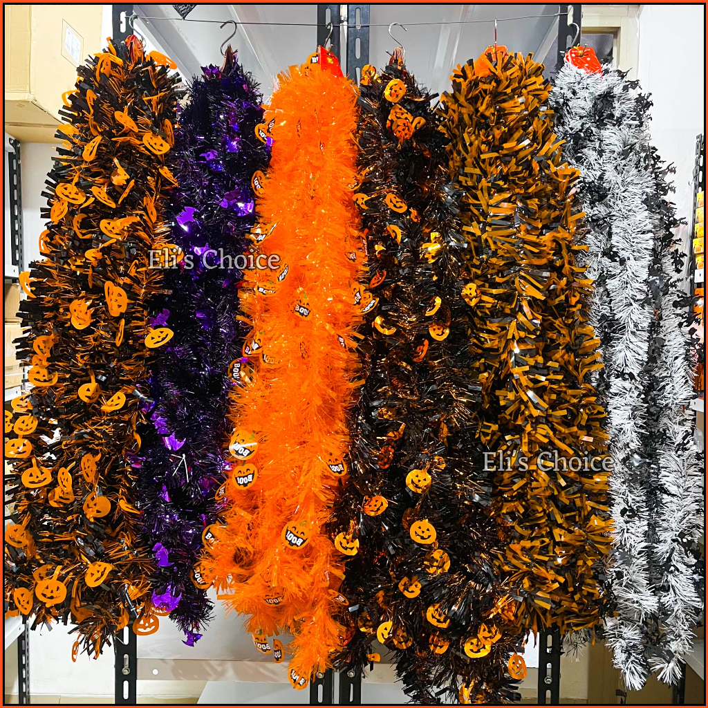 Jual Slinger Halloween Warna Warni Motif Labu Orange Hitam Kelalawar ...