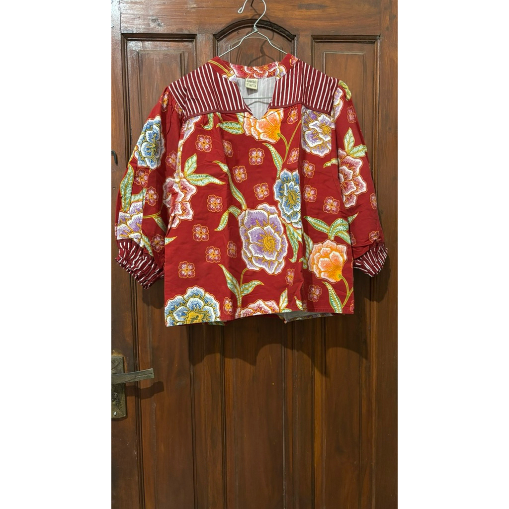 Jual Batik Merah Nona Rara | Shopee Indonesia