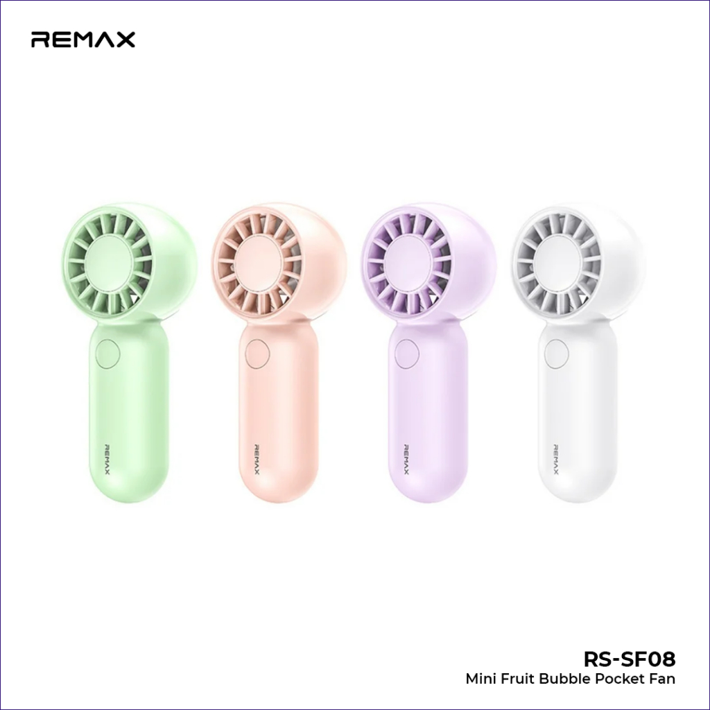 Jual Remax Portable Fan Mini 3 Speeds Adjustment Sleek&Compact Pocket ...