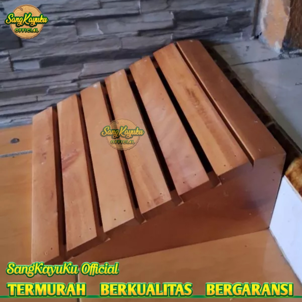 Jual SangKayuKu Papan Tanjakan Sepeda Motor Kayu Mahoni Finishing ...