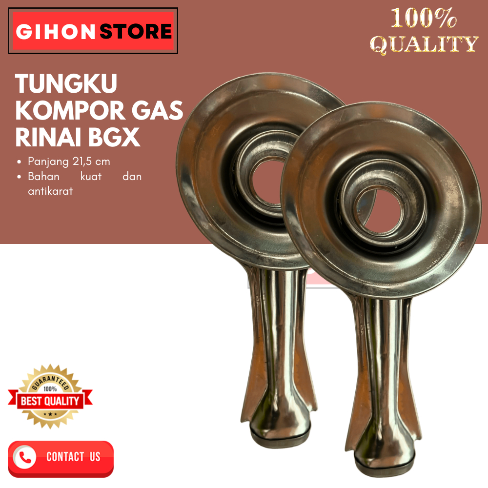 Jual TUNGKU KOMPOR GAS RINAI BGX UKURAN PANJANG 21,5 CM | Shopee Indonesia