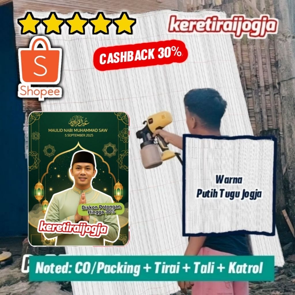 Jual Kere Tirai Gulung, Kerey Tirai, Kerey Tirai Gulung, Kerey Tirai ...