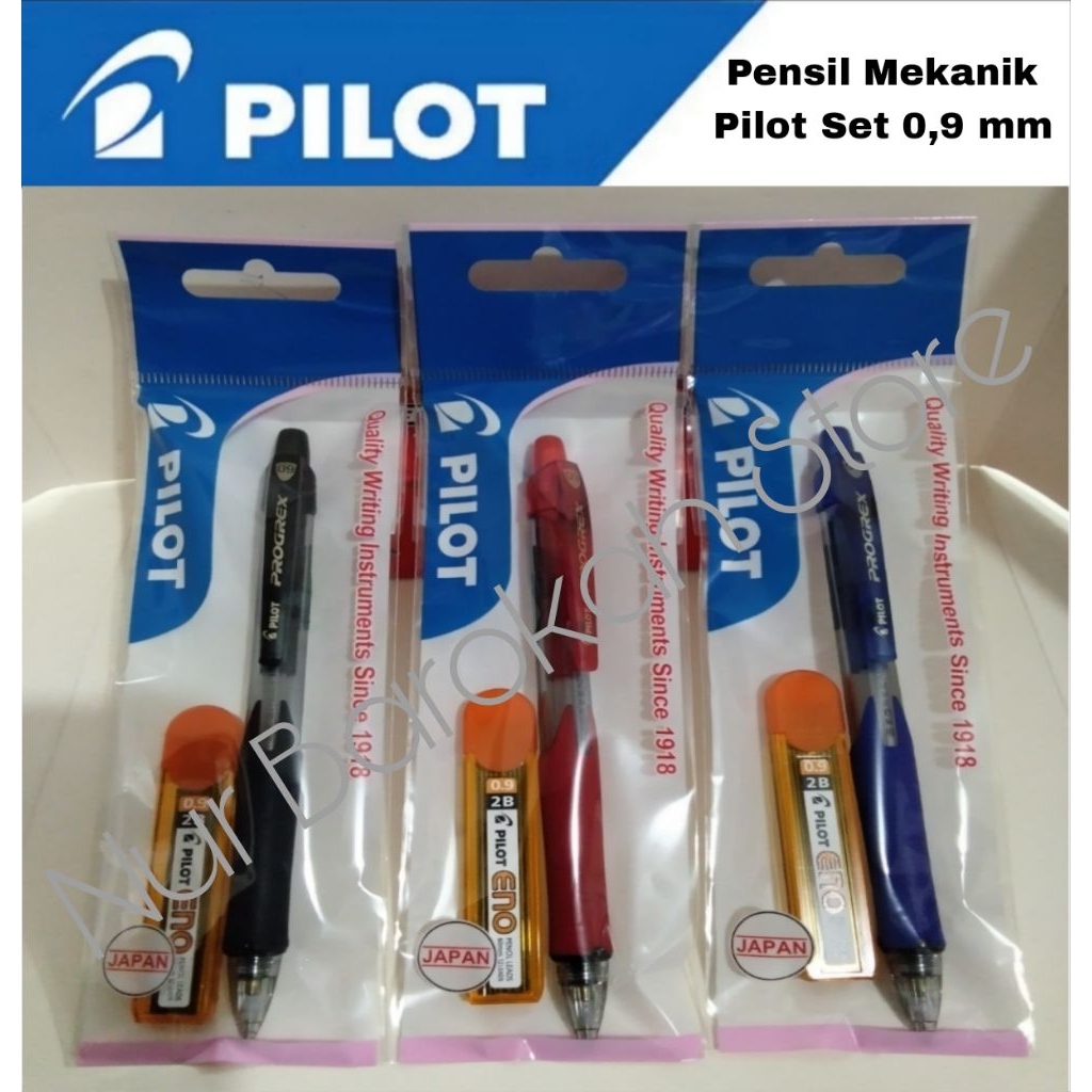 Jual Pensil Mekanik Pilot Progrex 0,9 mm + Refil 1 tube (12 pcs ...