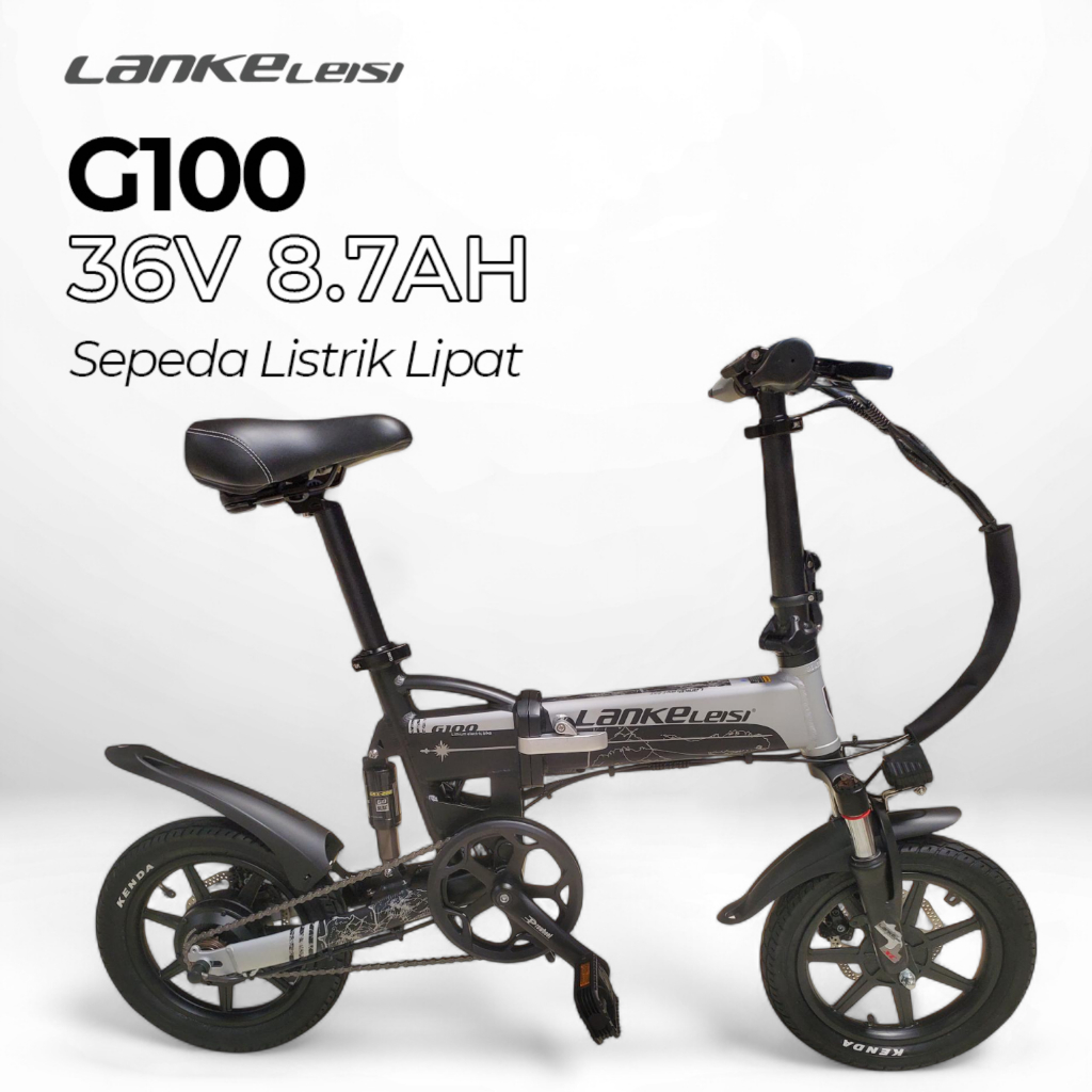 Jual Sepeda Elektrik Sepeda Listrik Lipat Folding Bike Smart Moped 36V ...