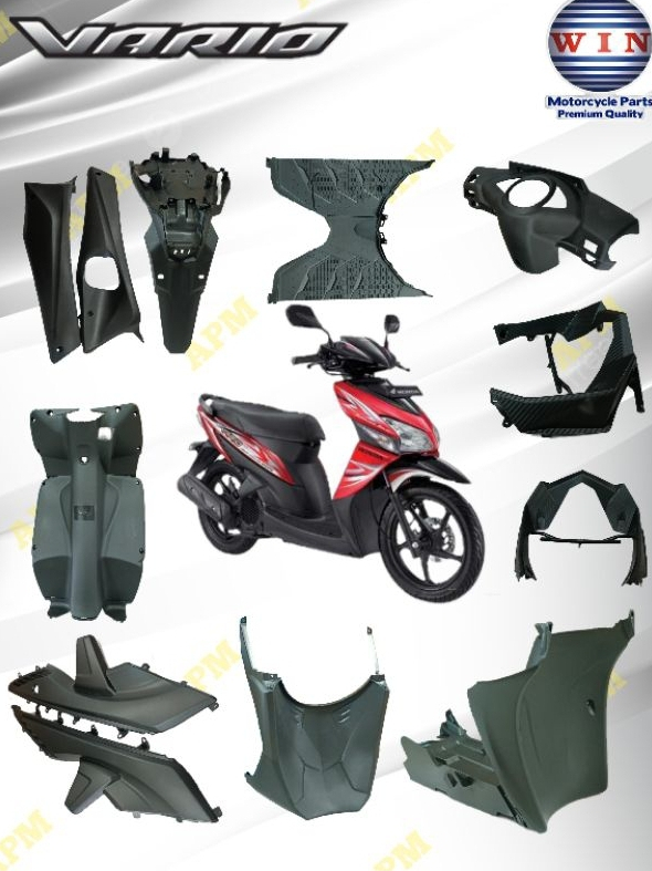 Jual BODY KASAR HONDA VARIO KARBU 110 | FULL BODY KASAR VARIO KARBU ...