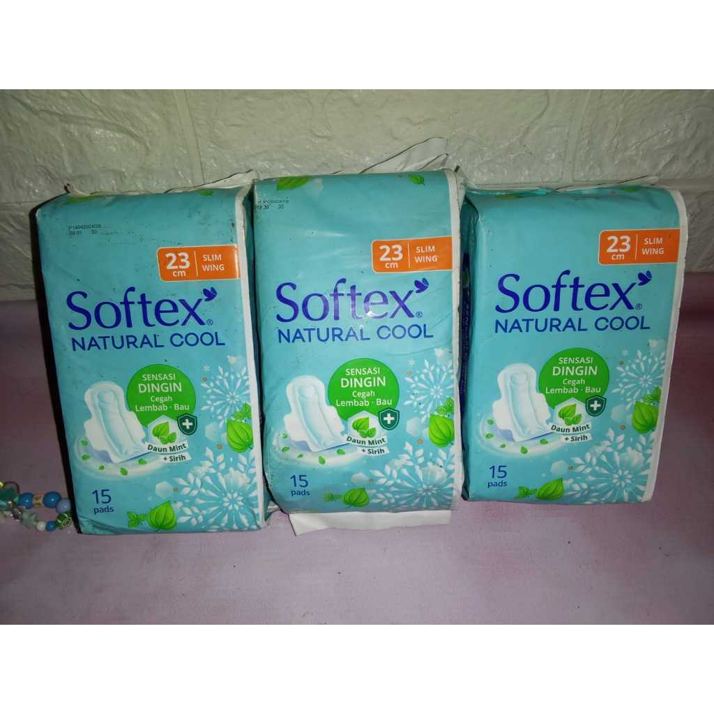 Jual Softex natural cool ( kemasan kotor sedikit kotor) | Shopee Indonesia