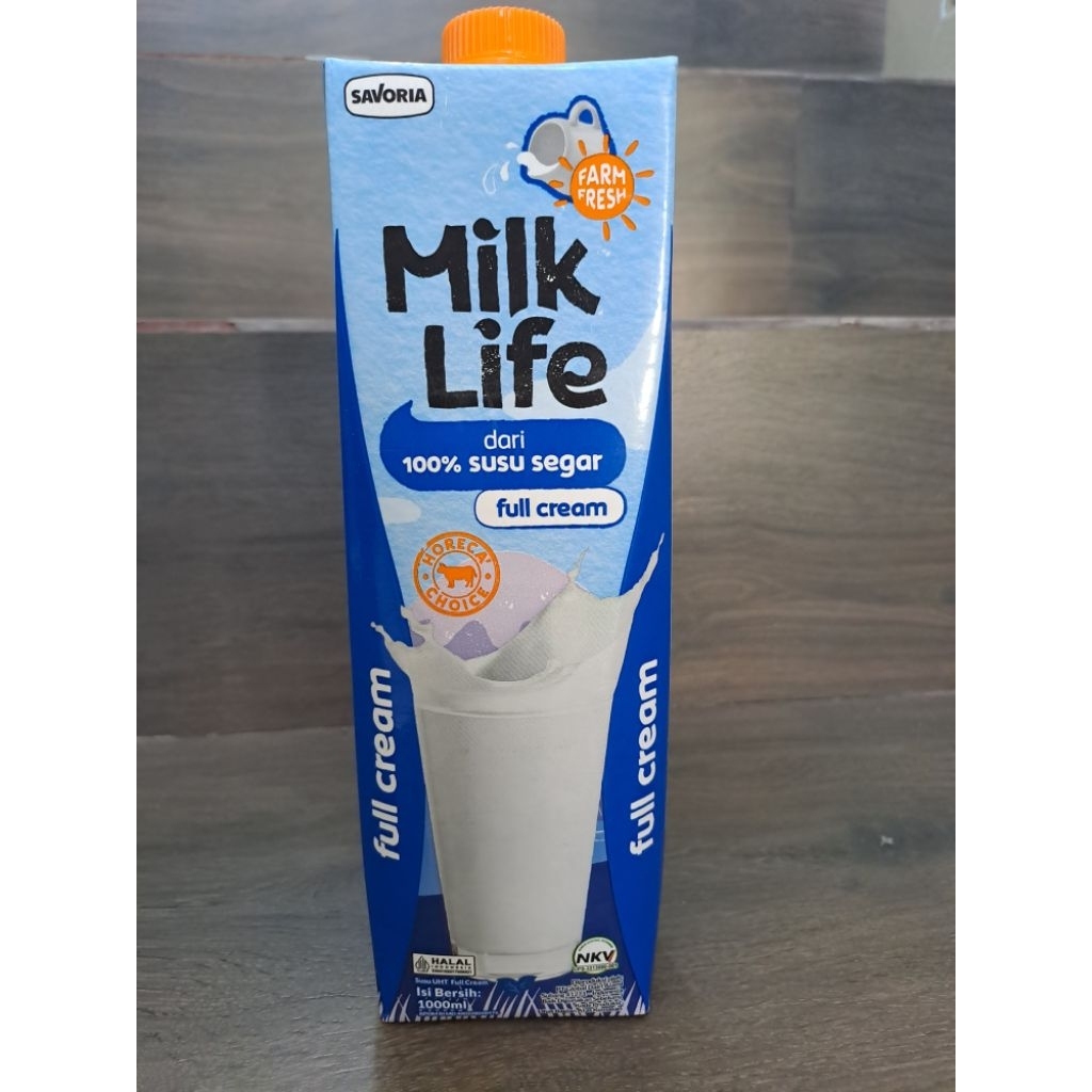 Jual Milk Life Full Cream 1L | Shopee Indonesia