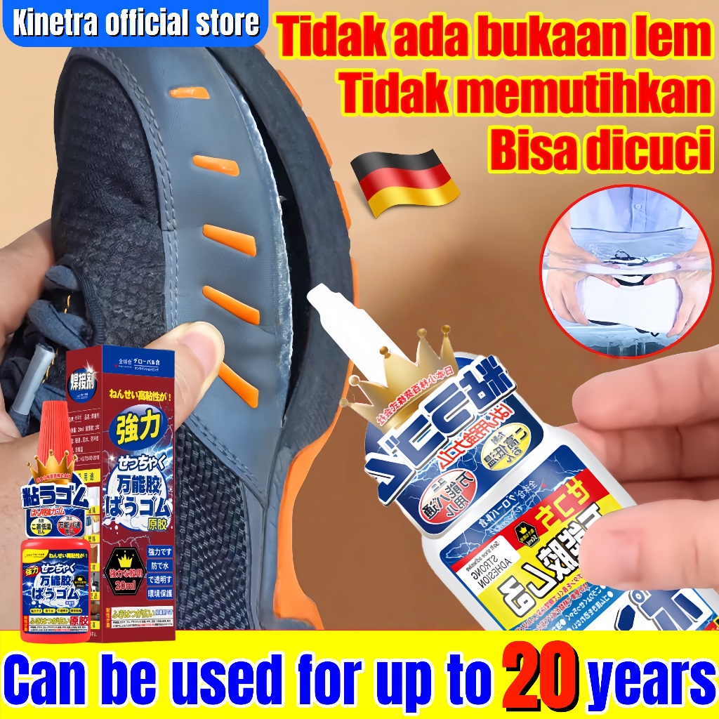 Jual Lem sepatu super kuat lem sepatu super kuat original cairan ...