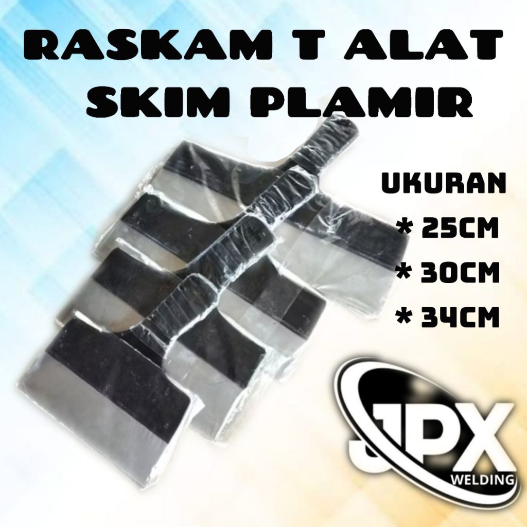 Jual Raskam T Alat Skim Plamir Ukuran 25,30 dan 35cm | Shopee Indonesia