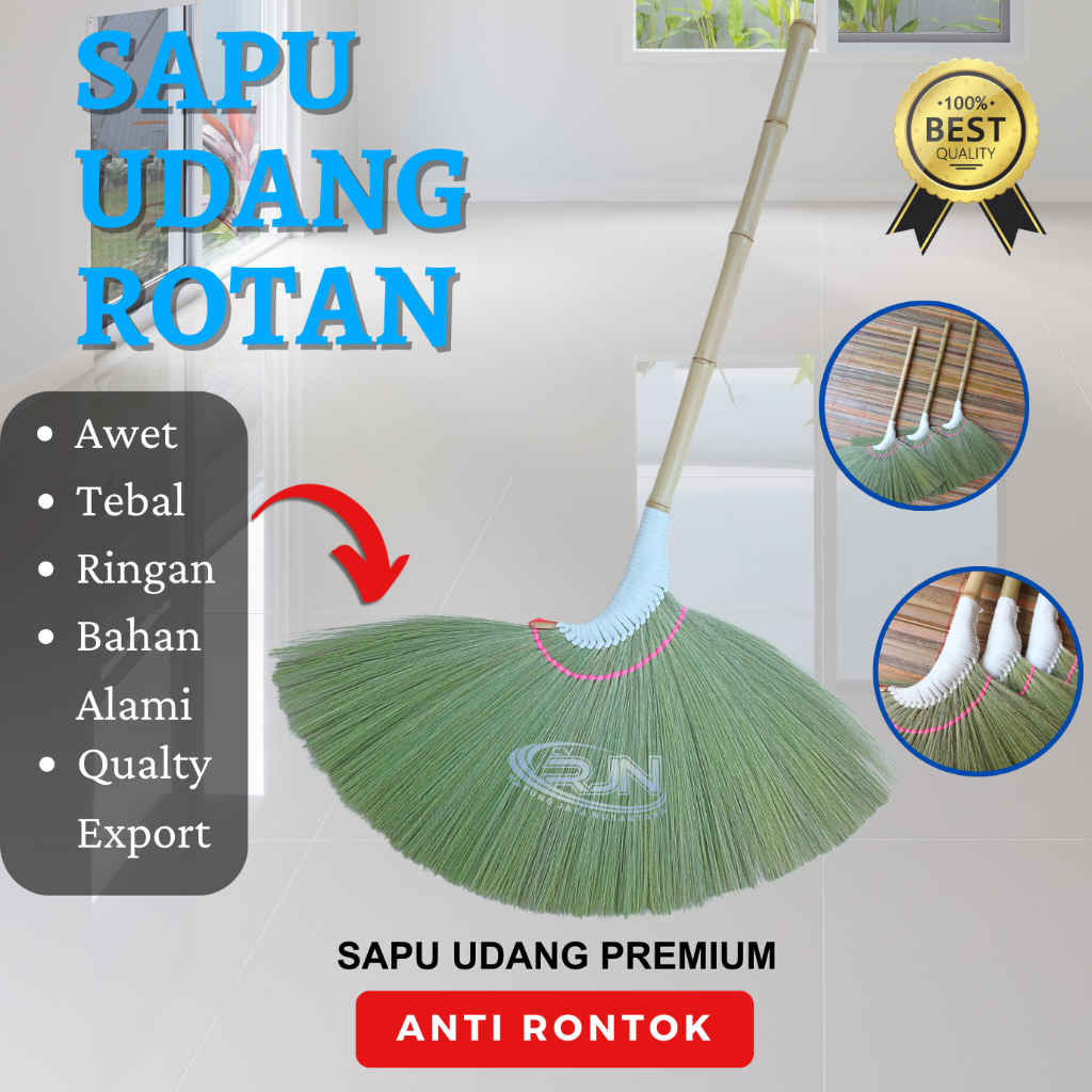Jual SAPU LANTAI RAYUNG PREMIUM ANTI RONTOK [UDANG ROTAN] | Shopee ...