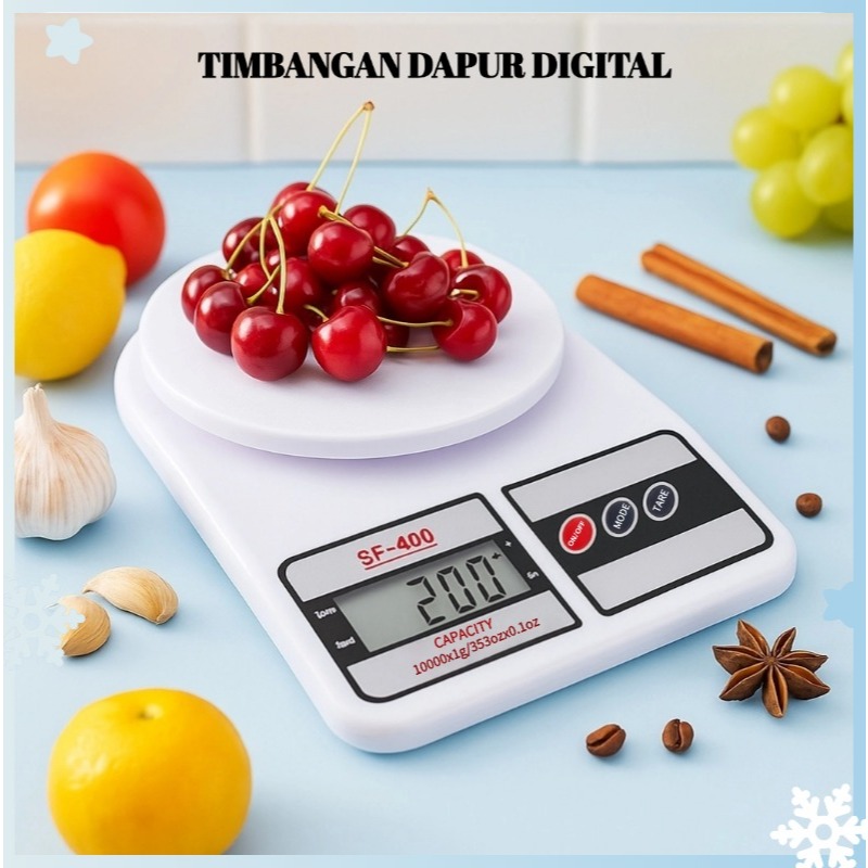 Jual Timbangan Dapur Digital SF400 / Electric Kitchen Scale Dapur ...