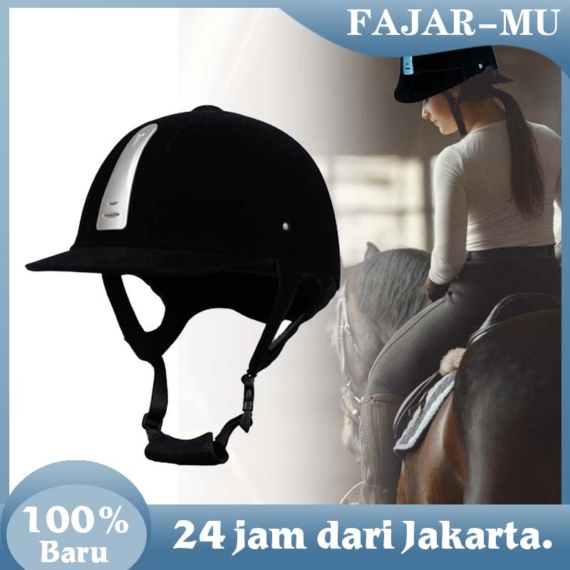 Jual Equestrian Helmet Bahan Abs + Velour / Horse Riding Helmet ...