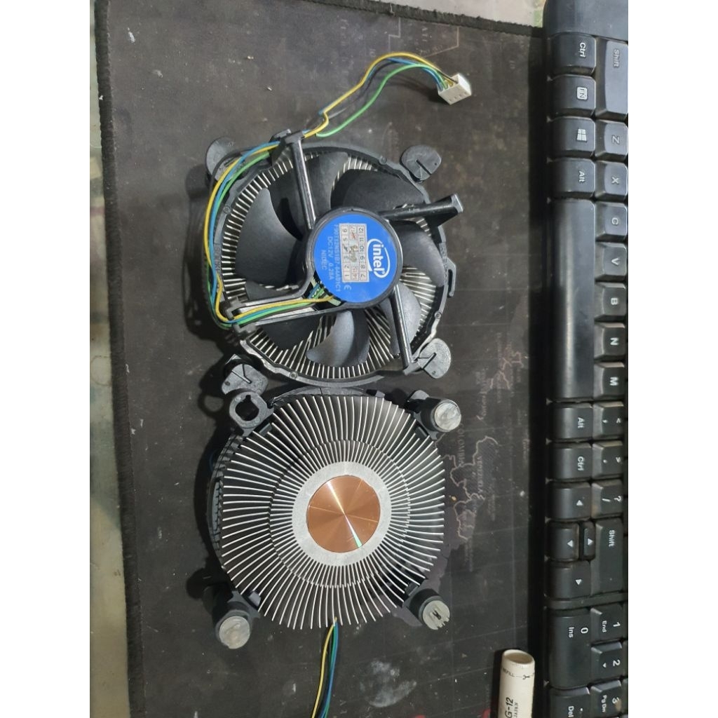 Jual fan heatsink original tembaga socket 1156,1155,1150,1151. normal ...