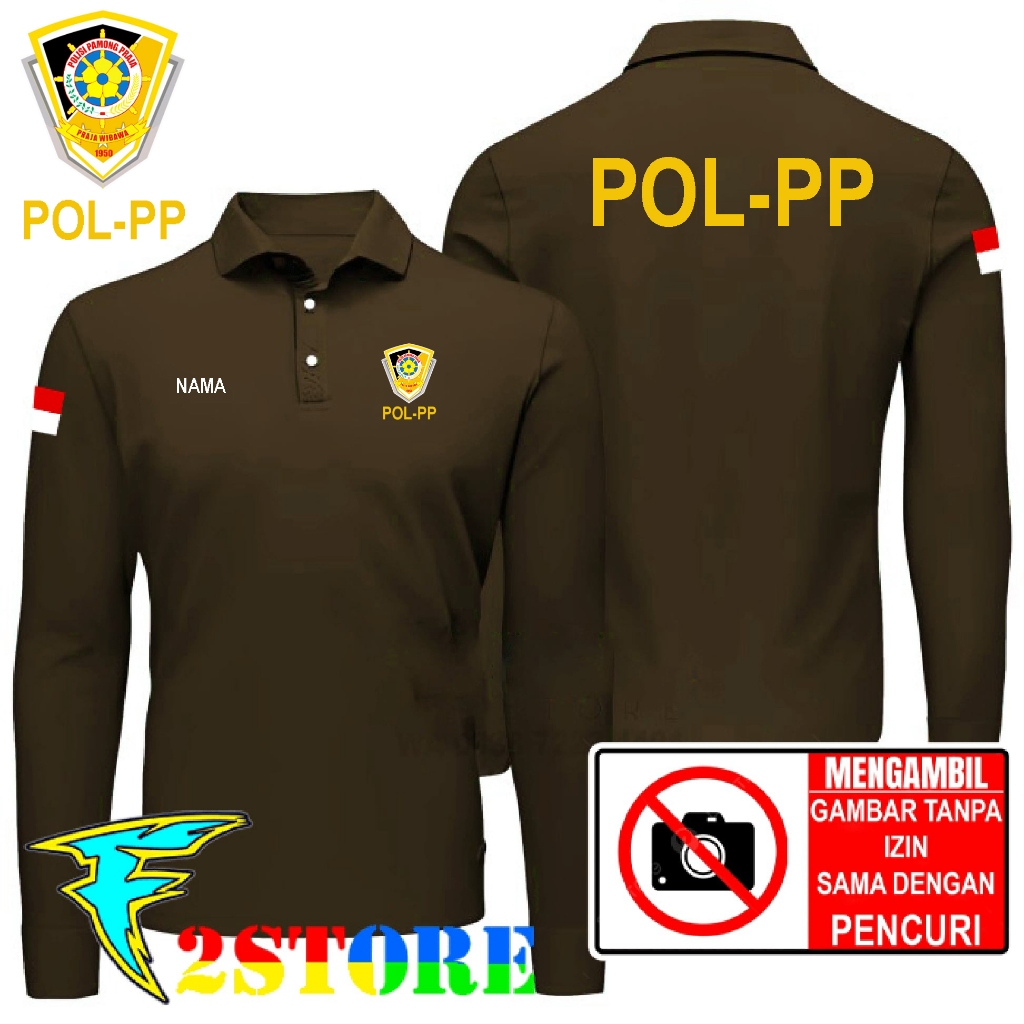 Jual Kaos Kerah Model Baju Kerah POL PP - SATUAN POLISI PAMONG PRAJA ...