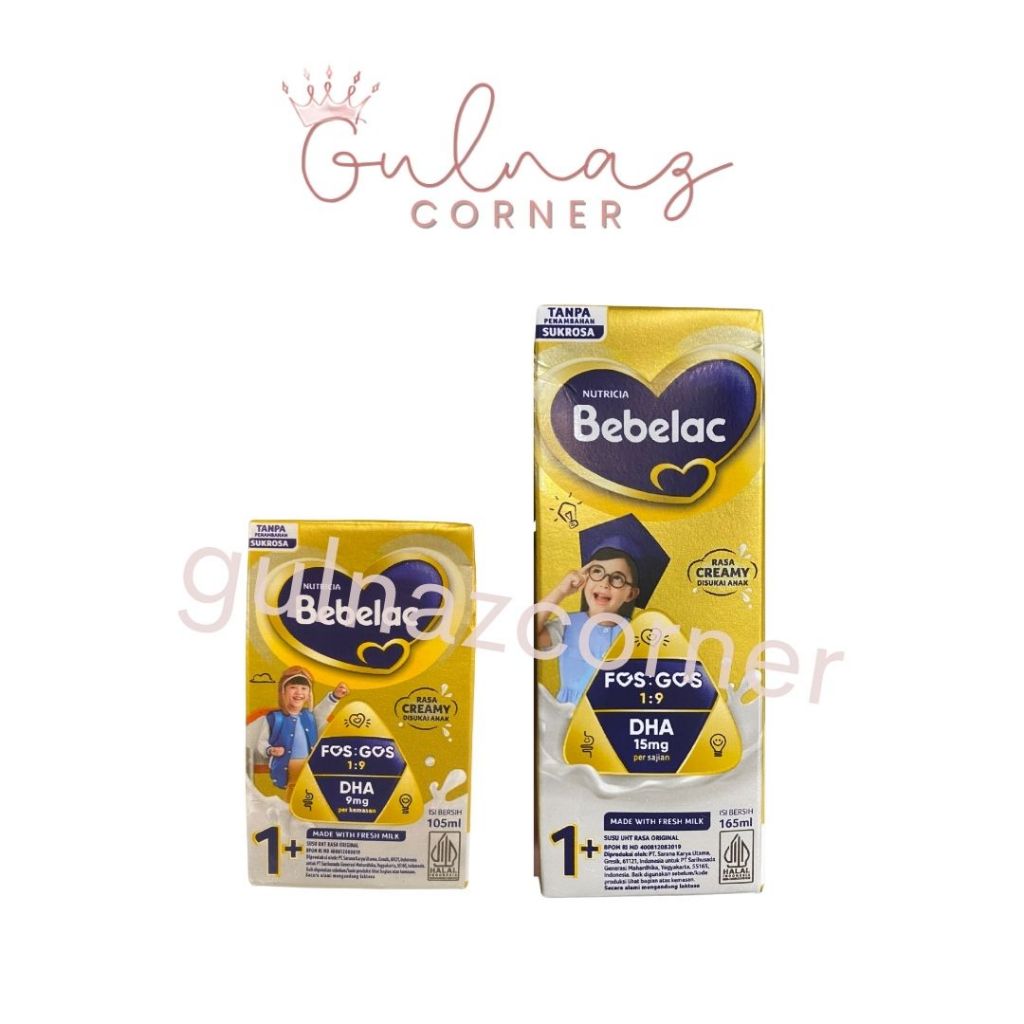 Jual BEBELAC SUSU UHT 1+ FRESH MILK CREAMY | 105 ML 165 ML SUSU UHT ...