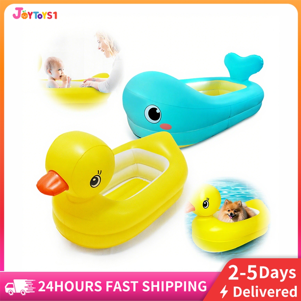 Jual JOYTOYS1 Inflatable bak mandi bebek kuning kecil bak mandi bayi ...