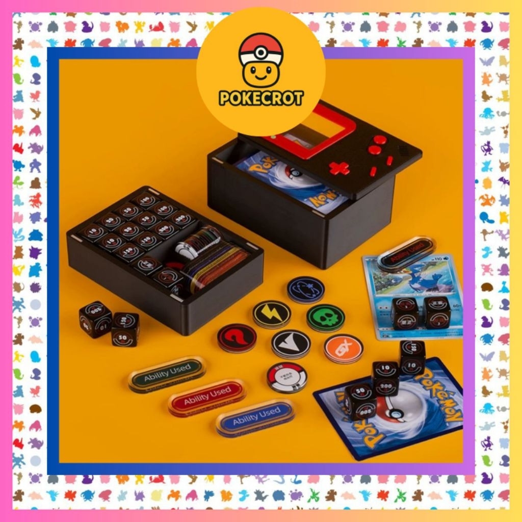 Jual Pokemon TCG Damage Counter & Token Box Set Premium (dengan kotak ...