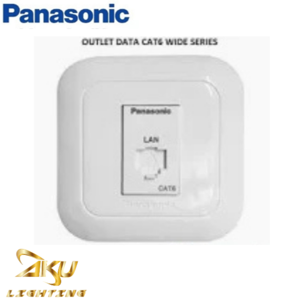 Jual Panasonic Wide Series Outlet Data Cat6 WEJ24886 + Frame ...