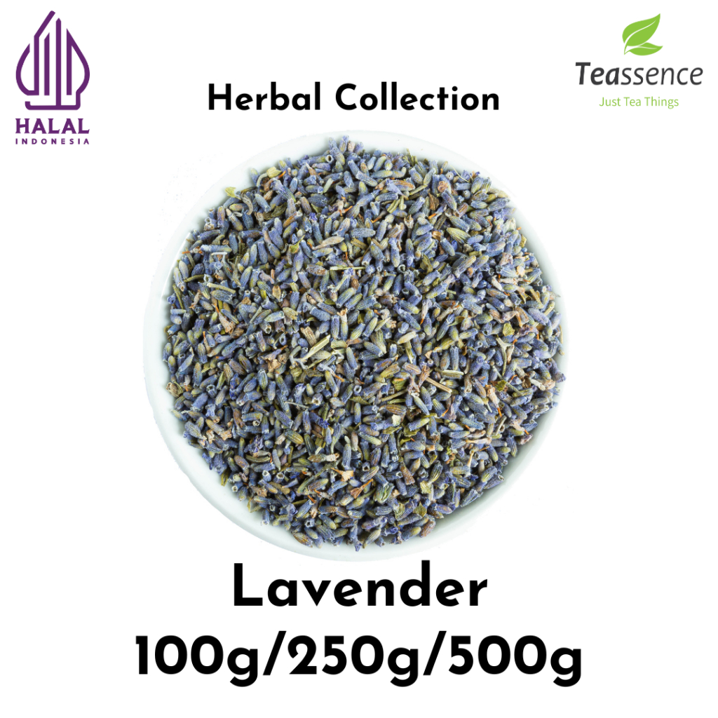 Jual Dried Lavender Tea / Bunga Lavender Kering / Bunga Lavender / Teh ...