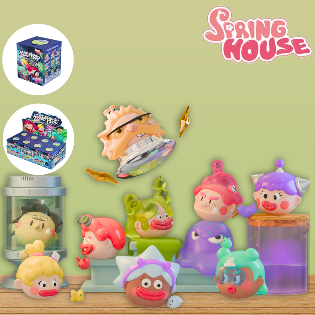 Jual [NEW!!!]SPRINGHOUSE UGLY AND CUTE CRAZY SCIENTIST UC-KXJ1SET ...