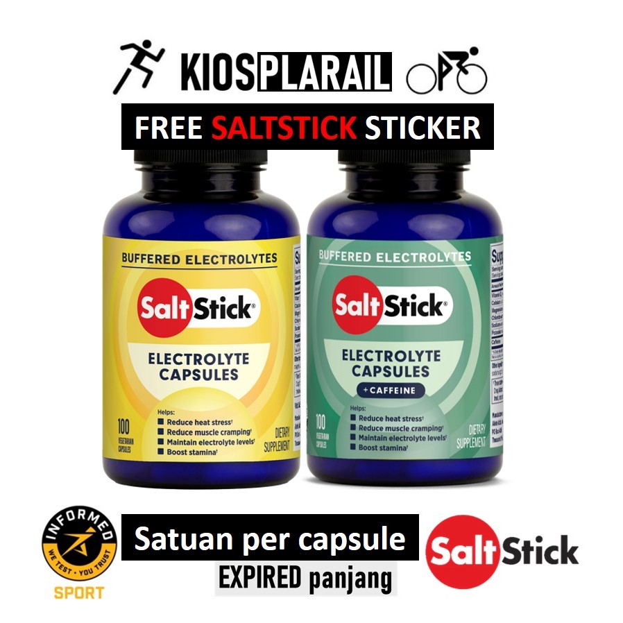 Jual SaltStick Electrolyte Capsule Salt Stick / Saltstick Electrolyte ...