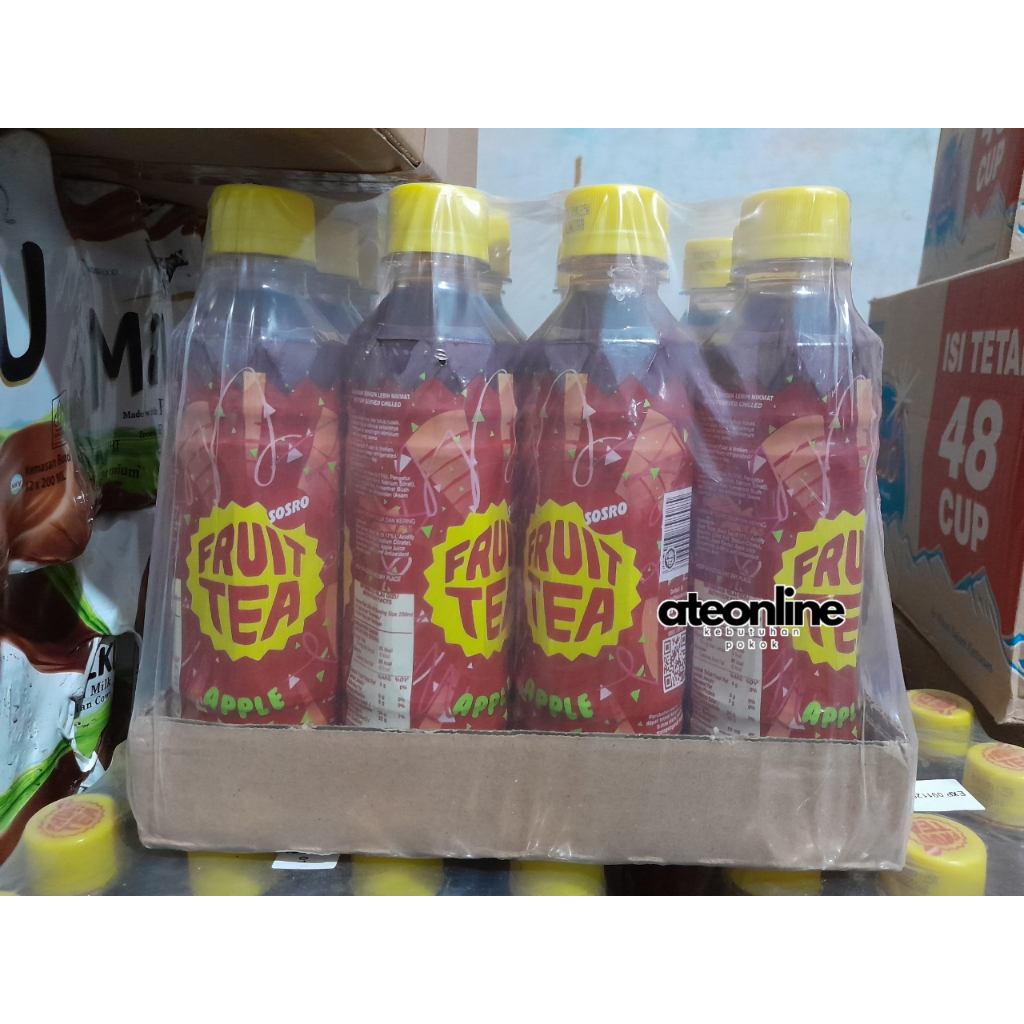 Jual Fruit Tea Botol 350ml Minuman Teh Buah PACK [isi 12 botol ...