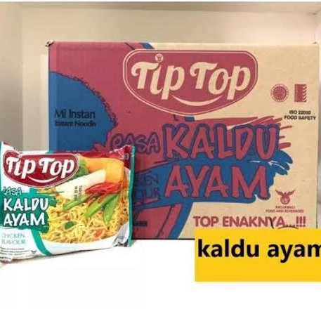Jual Mie Instant Kaldu Ayam Tip Top 1 Dus / Mie Tip Top 1 Dus | Shopee ...